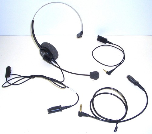 Plantronics PTH100 Supra Monaural Noise-Canceling Headset-SpectraLink ...