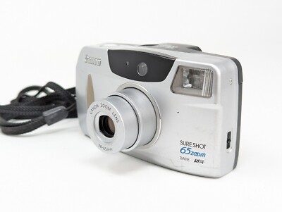 CANON Sure Shot 65 Zoom Date 35mm Film Camera - Battery Tested | eBay