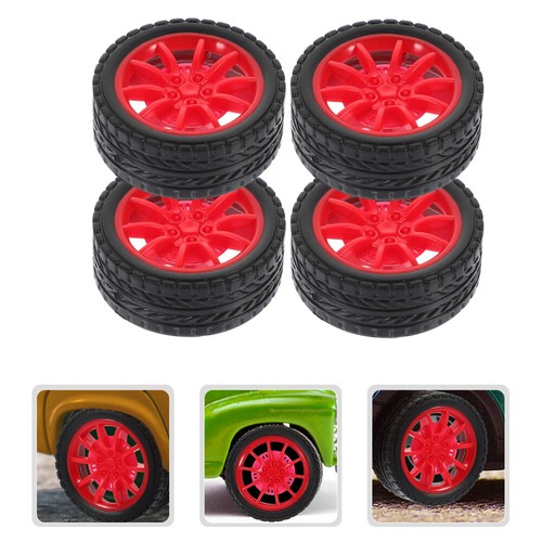 25pcs Car Toys Wheels DIY Kids Car Assemble Wheels Small Car Wheels Toy ...