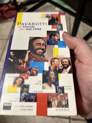 Pavarotti and Friends For War Child VHS 1996 NEW Sealed Elton John ...