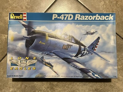 Revell P-47D Razorback 1:32 Scale Airplane Model 4554 | eBay