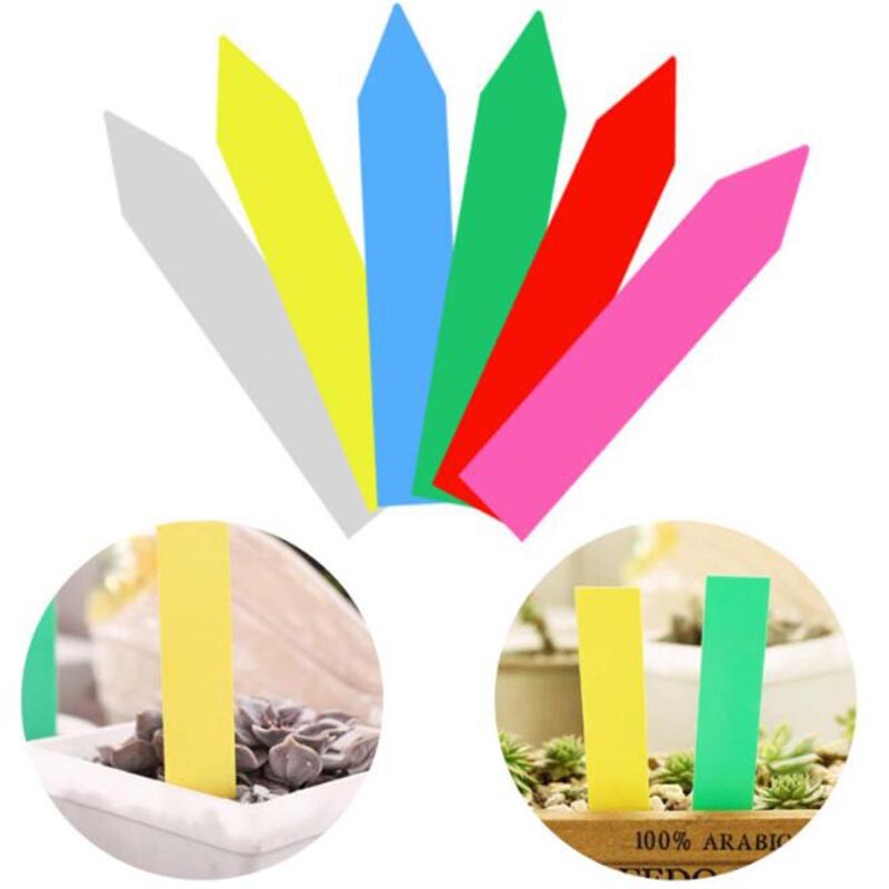 Plant Marker Labels Flexible Plastic Garden Tags tools Flower Pencil ...
