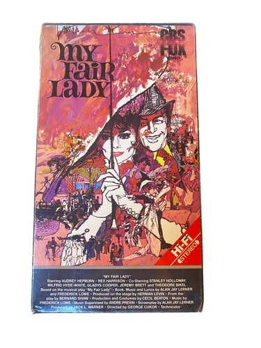 My Fair Lady VHS Tape Movie Audrey Hepburn Rex Harrison New Sealed | eBay