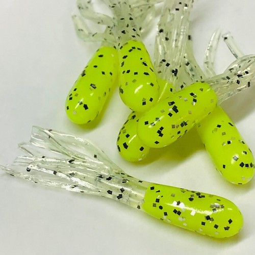 10 Core Dipped Crappie Tube Jigs - Choose Your Colors - Free Shipping ...