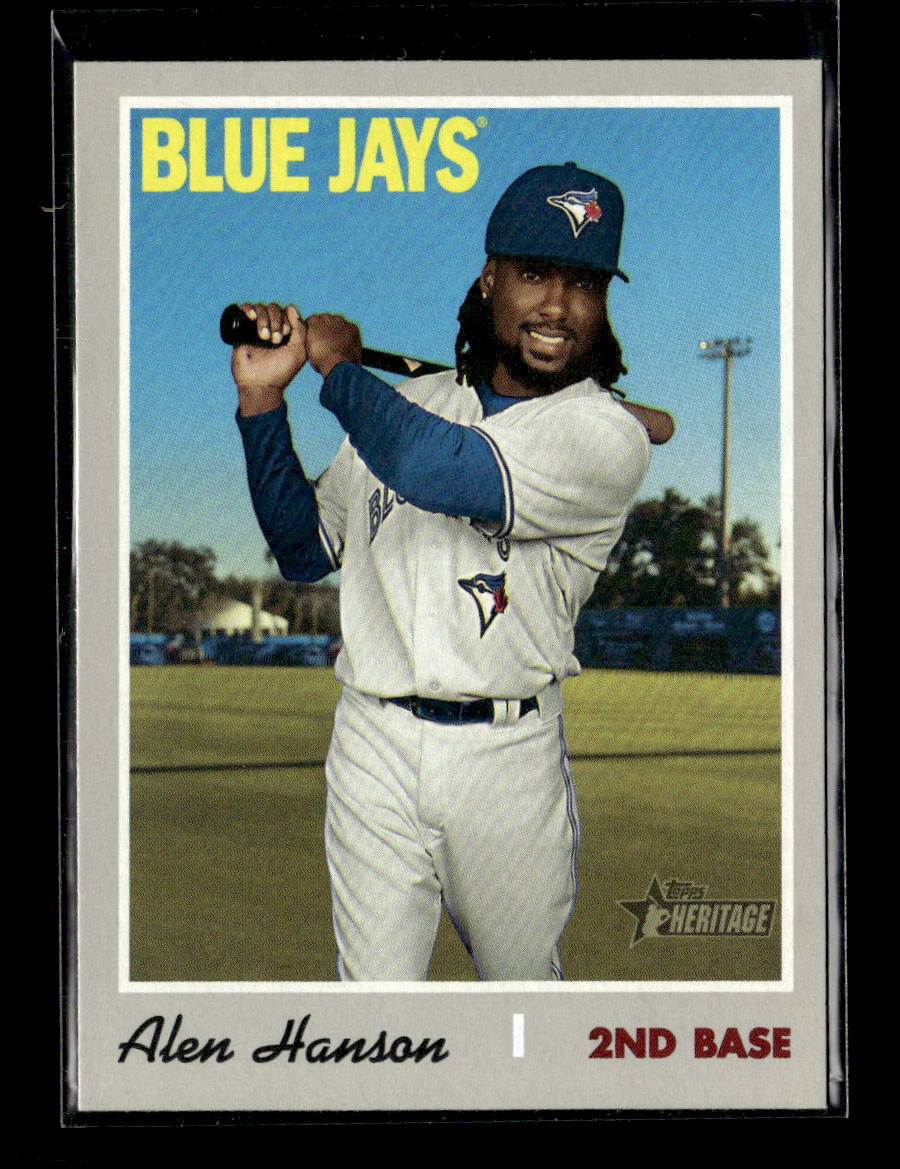 2019 Topps Heritage Alen Hanson Toronto Blue Jays #716 4 Card Lot | eBay