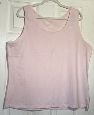 Primark Women Tank Top size 2X stretch cotton scoop neck sleeveless ...