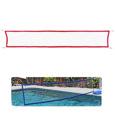 Pool Volleyball Net Replacement Folding Universal 4.5MX1M Easy Setup ...
