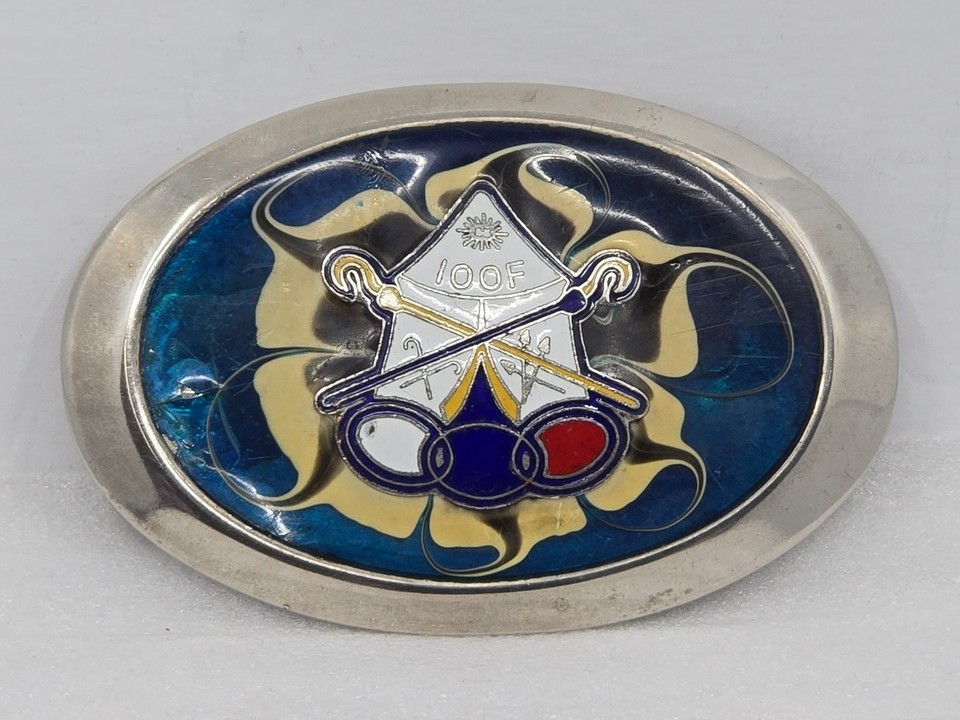 Independent Order of Odd Fellows IOOF Symbol Masonic Vintage Belt ...