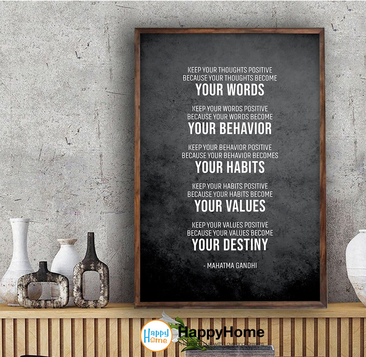 Mahatma Gandhi Quotes Keep Your Thoughts Positive