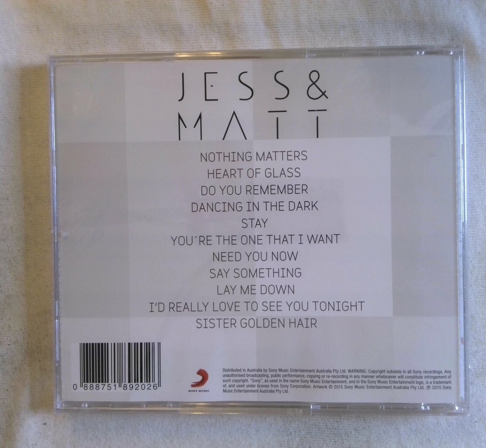 Jess & Matt [New CD] 888751892026| eBay