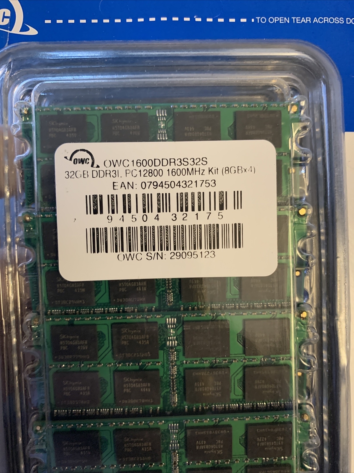 OWC DDR4 1600 MHz DO-DIMM Mac Memory Module OWC1600DDR3S32S for sale ...