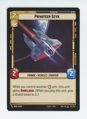 x3 Privateer Scyk ~ Shadows of the Galaxy (SHD) Star Wars Unlimited ...