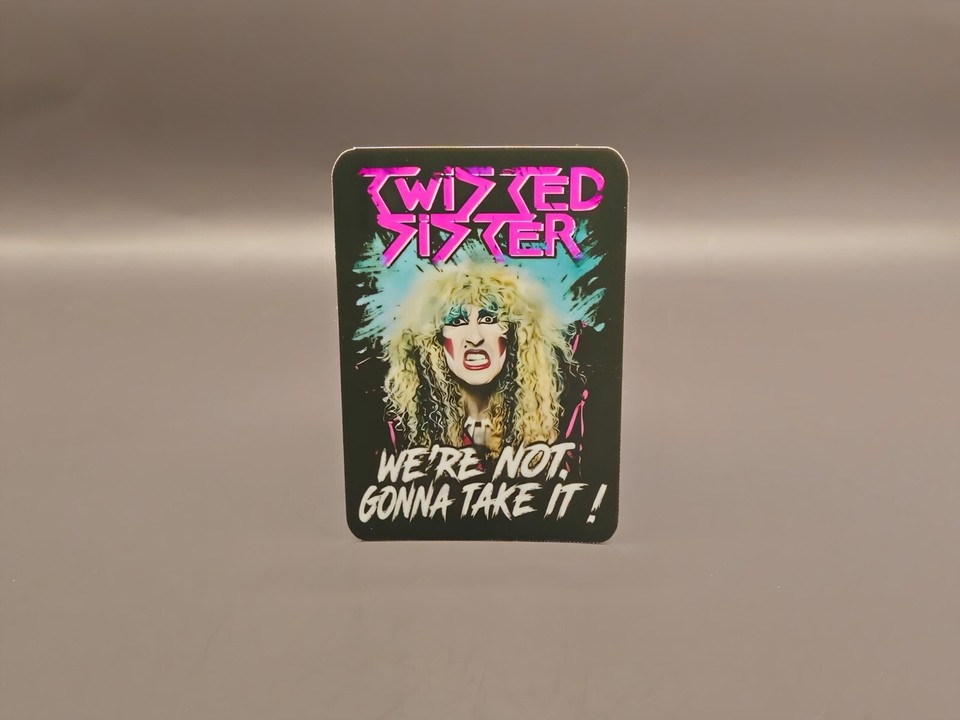 Twisted Sister Inspired Stickers Dee Snider 80's Hair Metal Rock Vinyl ...