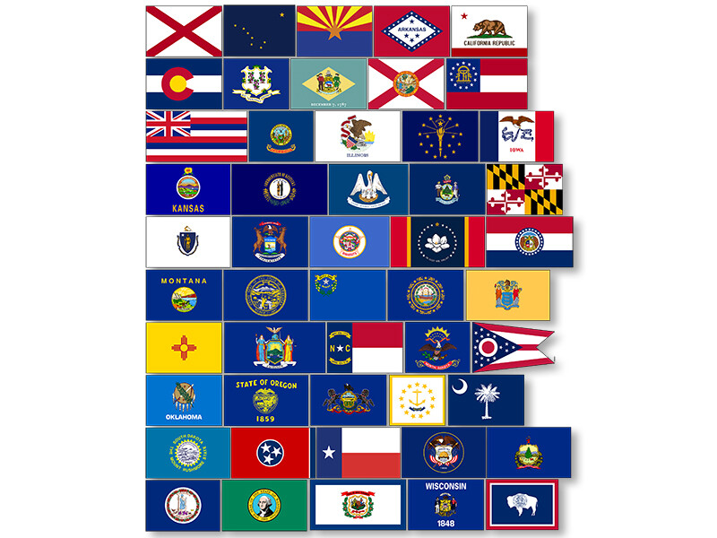 View All 50 State Flags