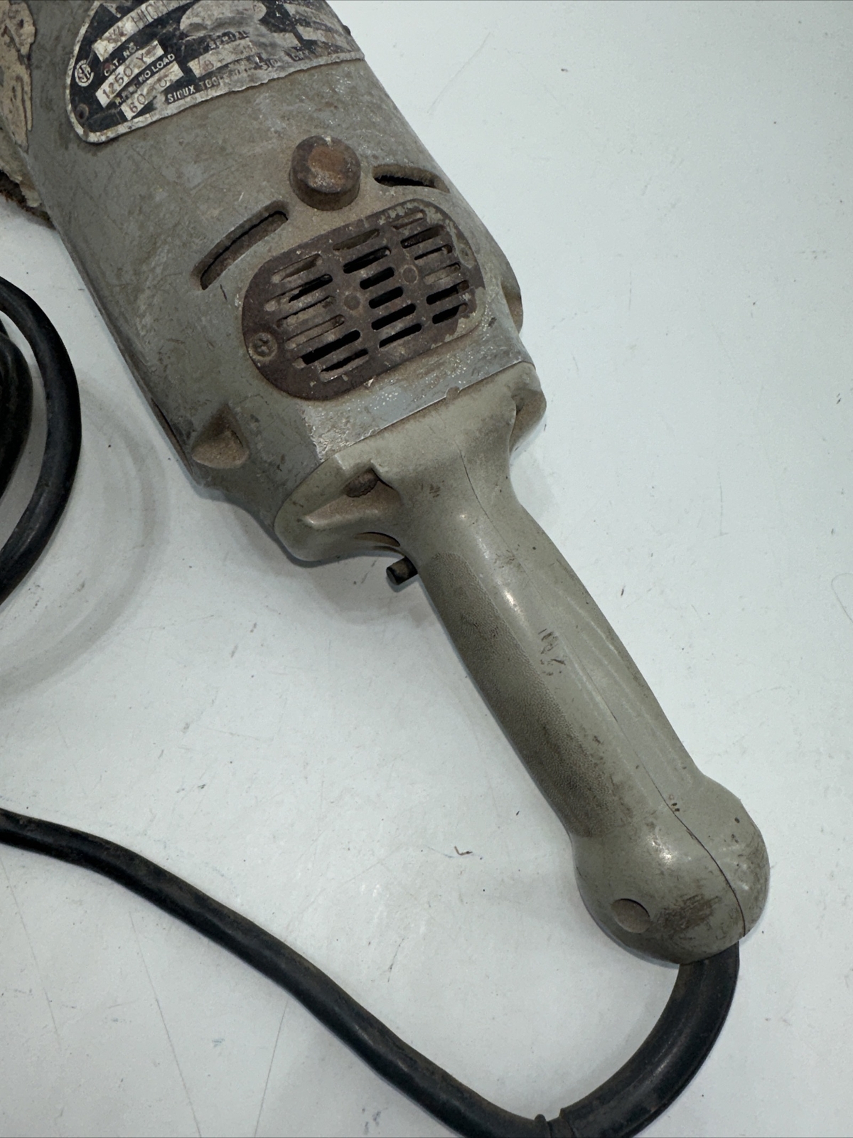 SIOUX PORTABLE ELECTRIC 7in. HIGH SPEED HD SANDER 10AMP 115VOLT 6000 ...