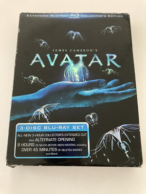 Avatar (Extended Blu-Ray Collector's Edition) 3-Disc Set James Cameron ...