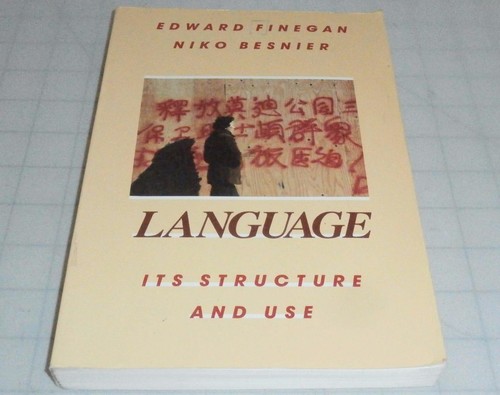 Language Its Structure and Use Edward Finegan | eBay