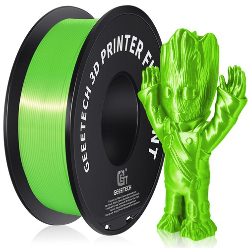 GEEETECH Filament Silk Green 1.75mm 1kg/roll Consumables For FDM 3D ...