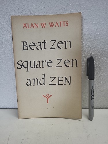 VtG MCM SC Alan Watts Beat Zen Square Zen And Zen City Light Books 1959 ...