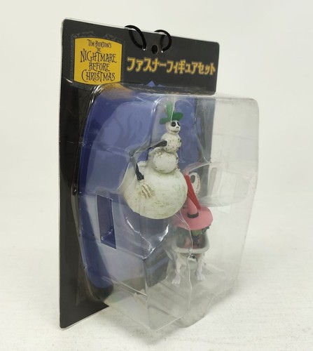 THE NIGHTMARE BEFORE CHRISTMAS Zipper Figures Pack SNOWMAN AND TUB ...