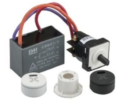 Clipsal SATURN ZEN FAN CONTROLLER 250V 75VA 3-Speed 1-Phase *Australian ...