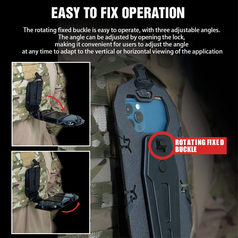 FMA Navigation Board Rotary Tactical Phone Case Universal Chest Phone ...