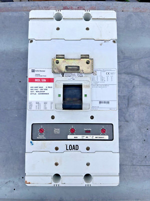 MDL3800 Cutler Hammer 800 Amp 3 POLE Circuit Breaker * NO LUGS INCLUDED ...
