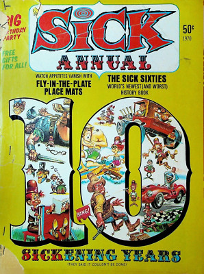 Sick Magazine Annual 1970 The Sixties | eBay
