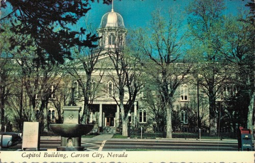 USA Capitol Building Carson City Nevada Vintage Postcard BS.09 | eBay