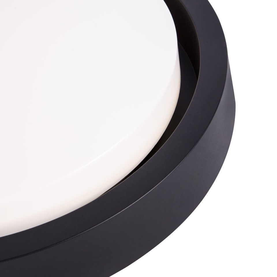 12inch Modern Acrilic Chandelier LED Round Restaurant Ceiling Light ...
