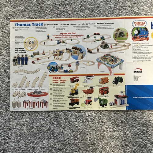 Thomas And Friends Wooden Railway 2006 Collectors Pamphlet Learning ...