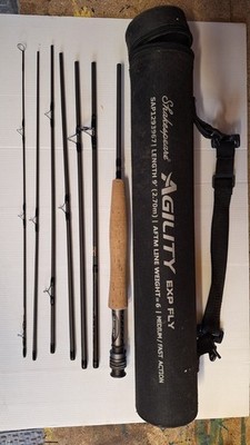 Shakespeare Agility Rise Fly Rod Travel | eBay UK