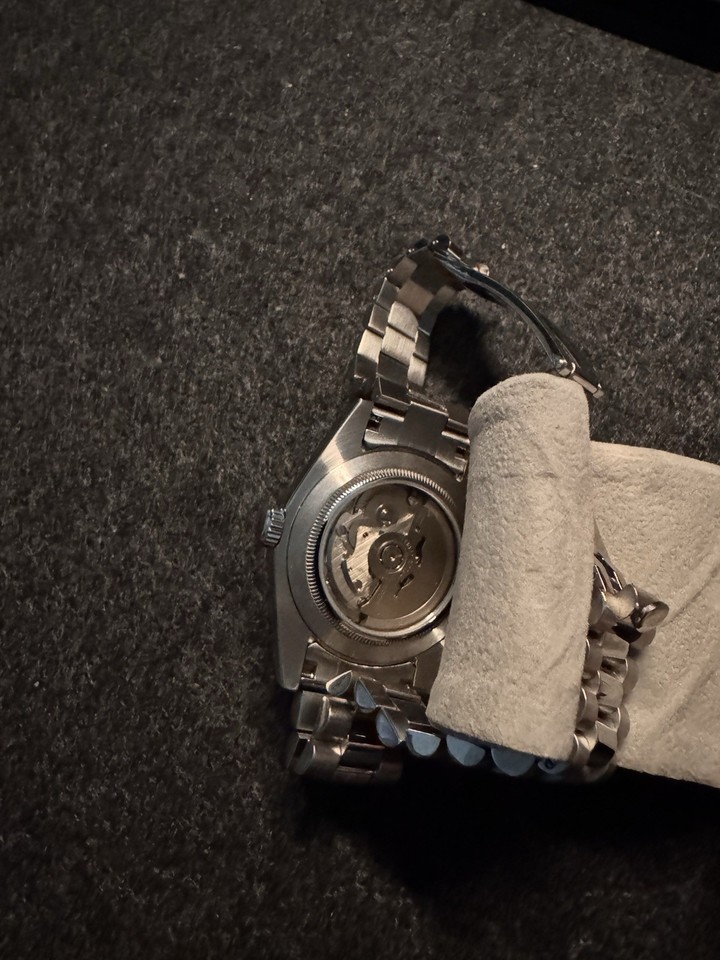 Seiko Mod NH35 Arabic Olive Dial Automatic Watch | eBay