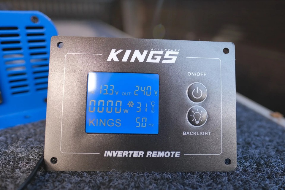 Kings 2000W Pure Sine Wave Inverter + Inverter Power Cables + Premium ...