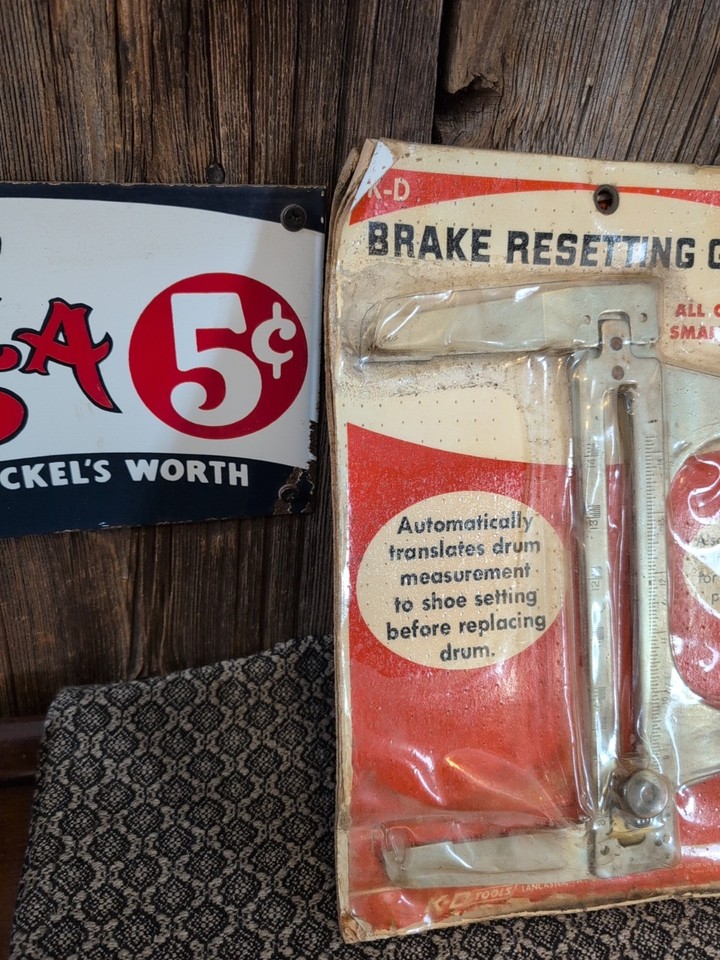 Vintage K-D Tools 278 Brake Resetting Gauge Drum Wear Measuring Tool ...