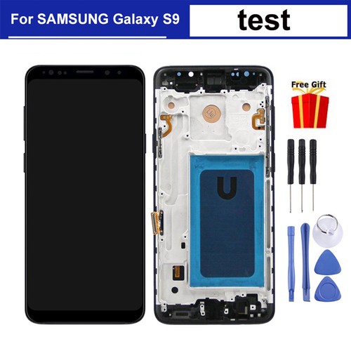 For SAMSUNG Galaxy S9 G960 LCD Display Touch Screen Digitizer Frame ...
