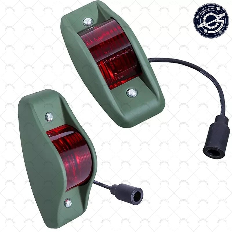 Humvee Side Marker Light Kit (4) LED Military truck 24V M35A2 Humvee ...