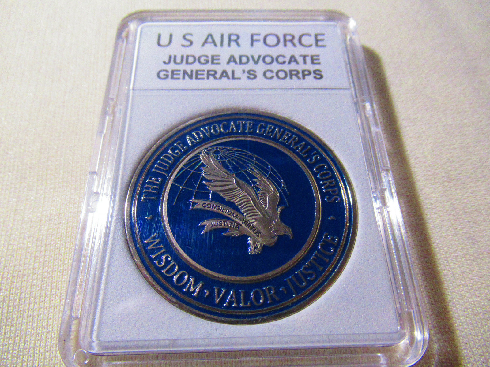 US AIR FORCE (JAG) JUDGE ADVOCATE GENERAL'S CORPS Challenge Coin | eBay UK