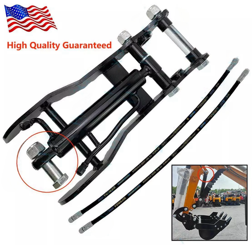 Hydraulic Thumb Clip for Mini Excavators Attachments Single Hole Metal ...