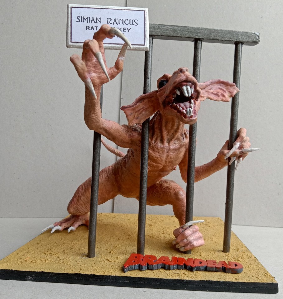 Sumatran monkey rat from dead alive film prop Peter Jackson horror ...