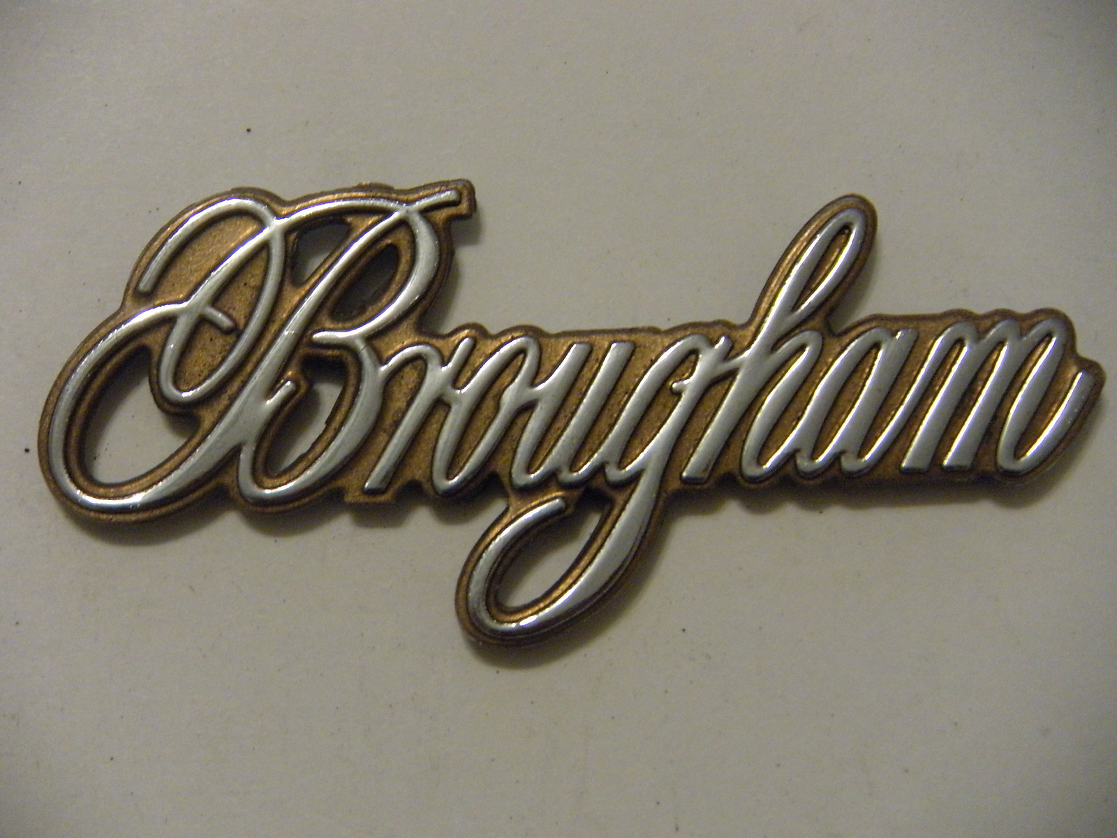 Cadillac Brougham "Brougham" Pillar Emblem 80's | eBay