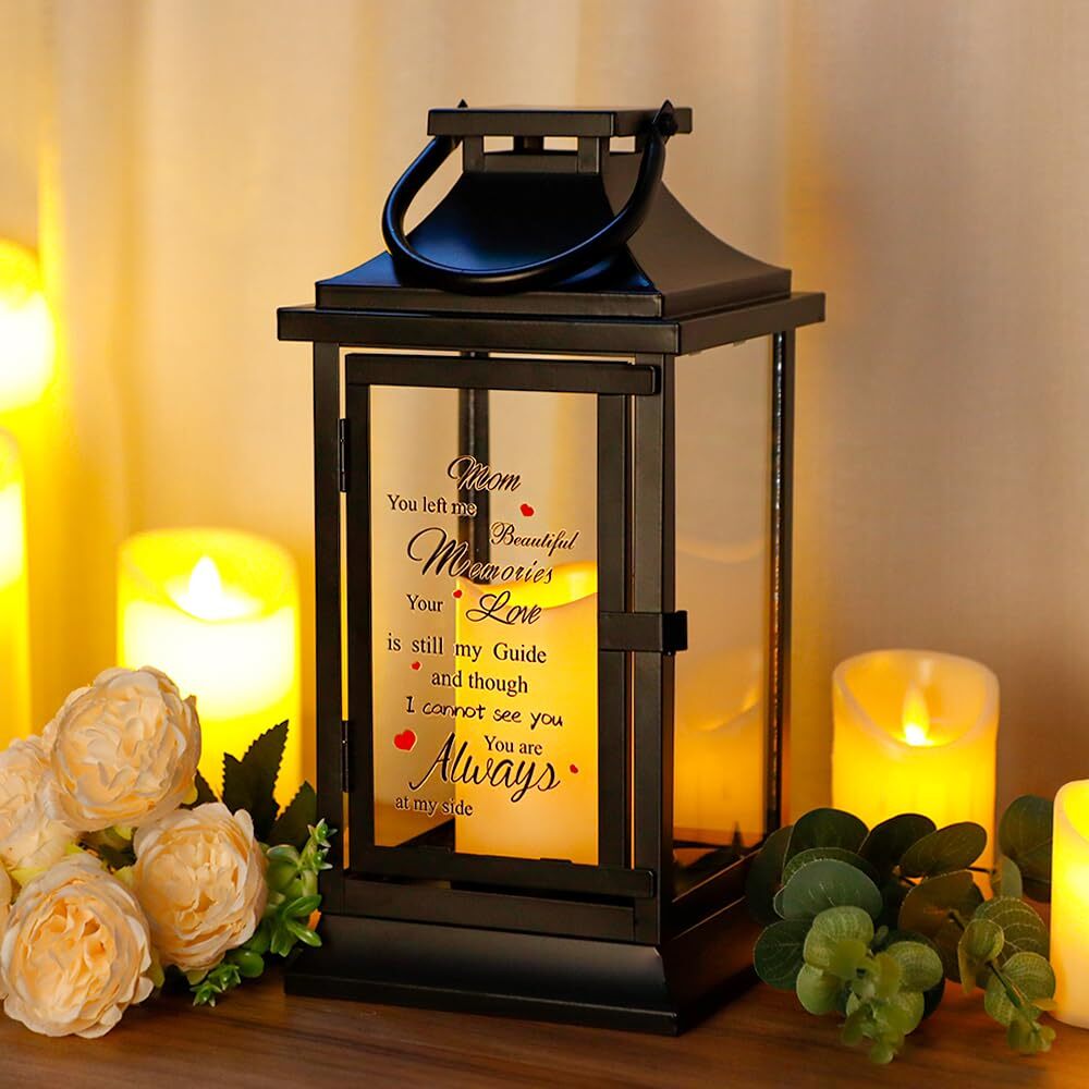 Memorial Lantern Bereavement Gifts Memorial Sympathy Gifts with LED ...