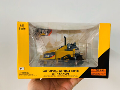 Norscot Caterpillar Cat AP655D Asphalt Paver With Canopy 1:50 DieCast ...