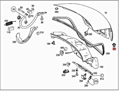 Genuine MERCEDES BBDC W204 C-CLASS W204 Stop buffer 2047500189 | eBay