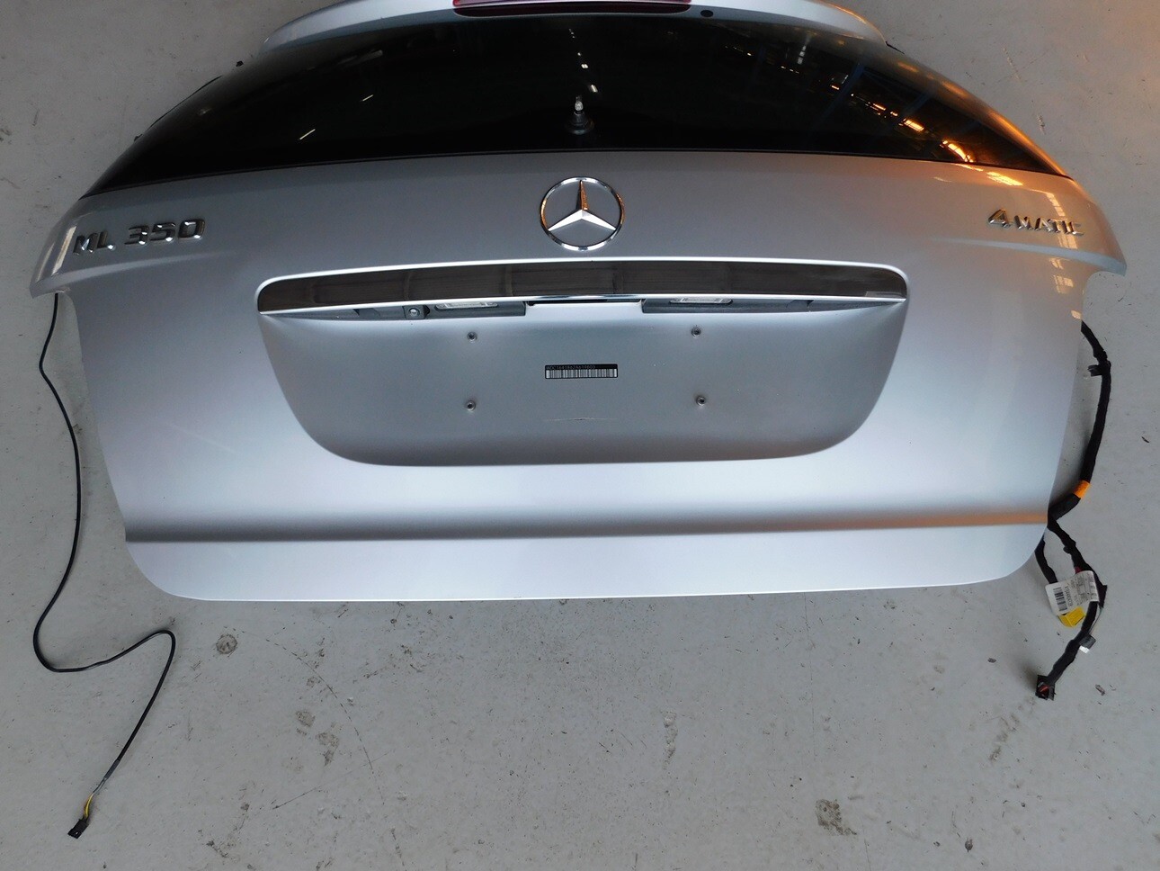 Mercedes Benz M Class ML350 2010 W164 Complete Rear Boot Tailgate J108 ...