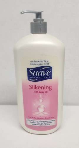 Suave SILKENING Body Lotion with Baby Oil ~ 32 oz ~ Expired | eBay