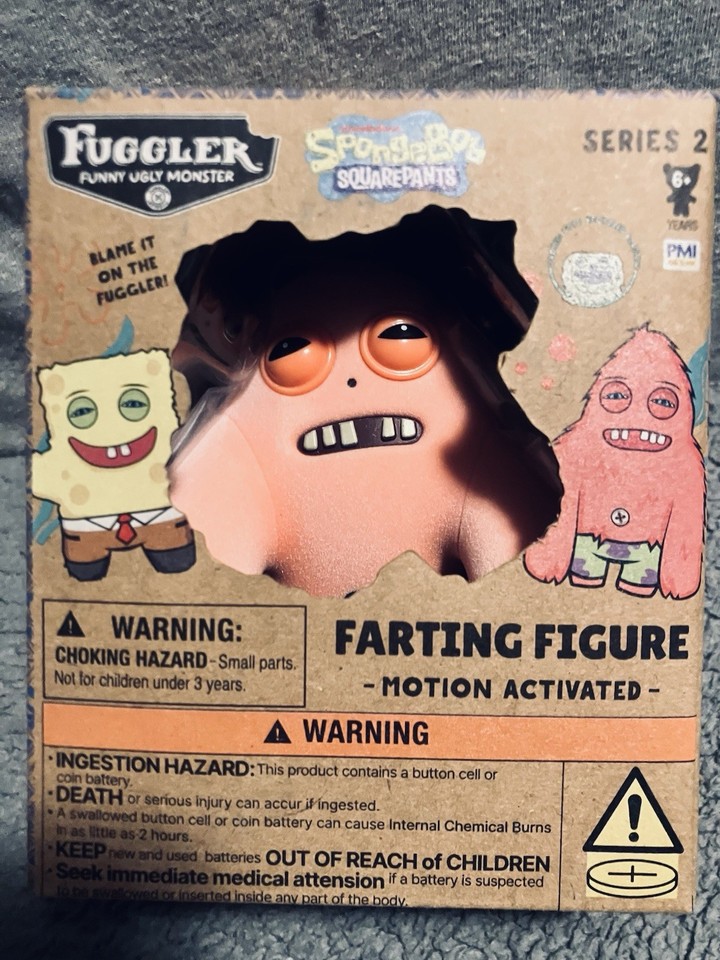 Fuggler SpongeBob Squarepants & Patrick Series 2 Sensor-Activated ...