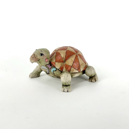 Jim Shore Mini Turtle Tortoise Figurine Heartwood Creek 2010 #4021444 ...