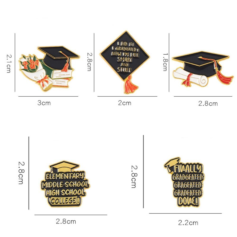 Gift Jewelry Bachelor Cap Pins Students Friends Graduation Brooches | eBay