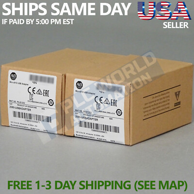 New Sealed Allen Bradley 2080-USBADAPTER Series A Micro810 USB Adapter ...
